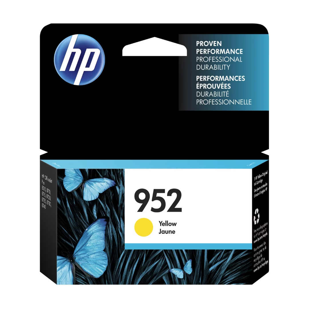 HP 952 | Ink Cartridge | Yellow | L0S55AN - TechPro Business Solutions Ltd